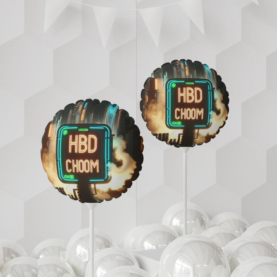Cyberpunk 2077 Night City Inspired Happy Birthday HBD CHOOM Party ...