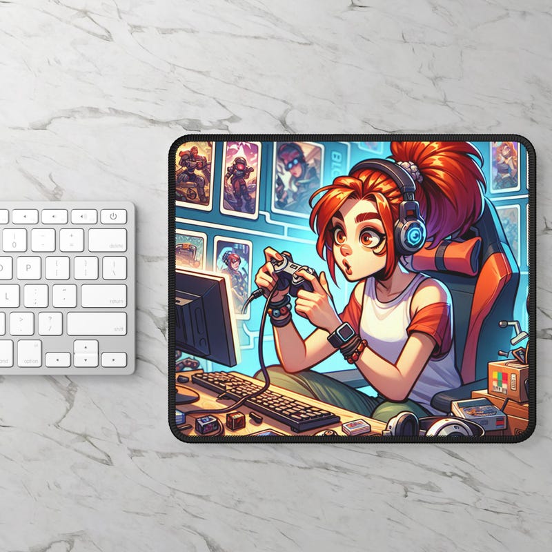 Hot Girl Mouse Pads - Etsy
