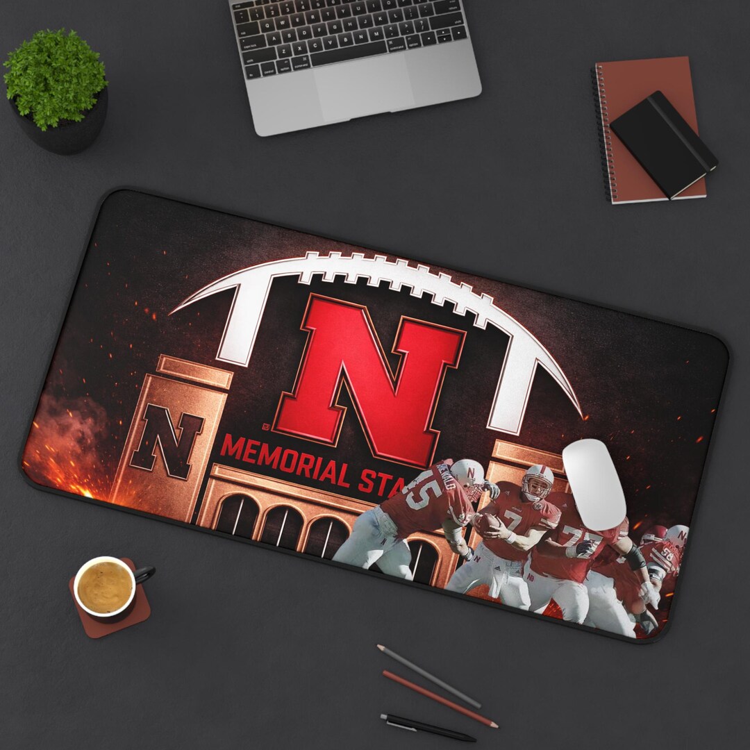 Custom College Football Team Desk Mat | Action Photo - Etsy