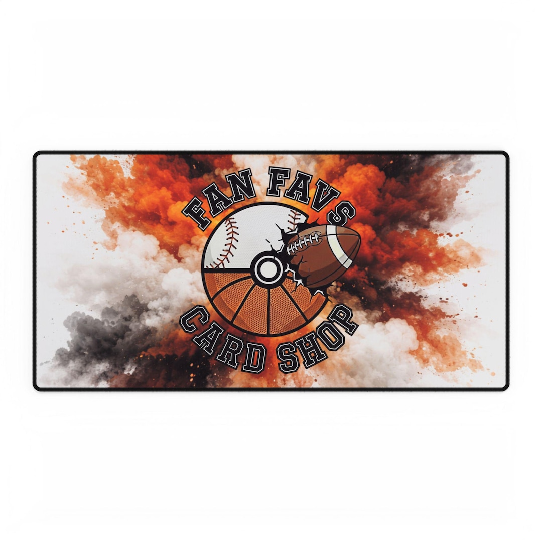 Custom Sports Card Break Mat, Trading Card Desk Pad, Streamer Setup - Etsy