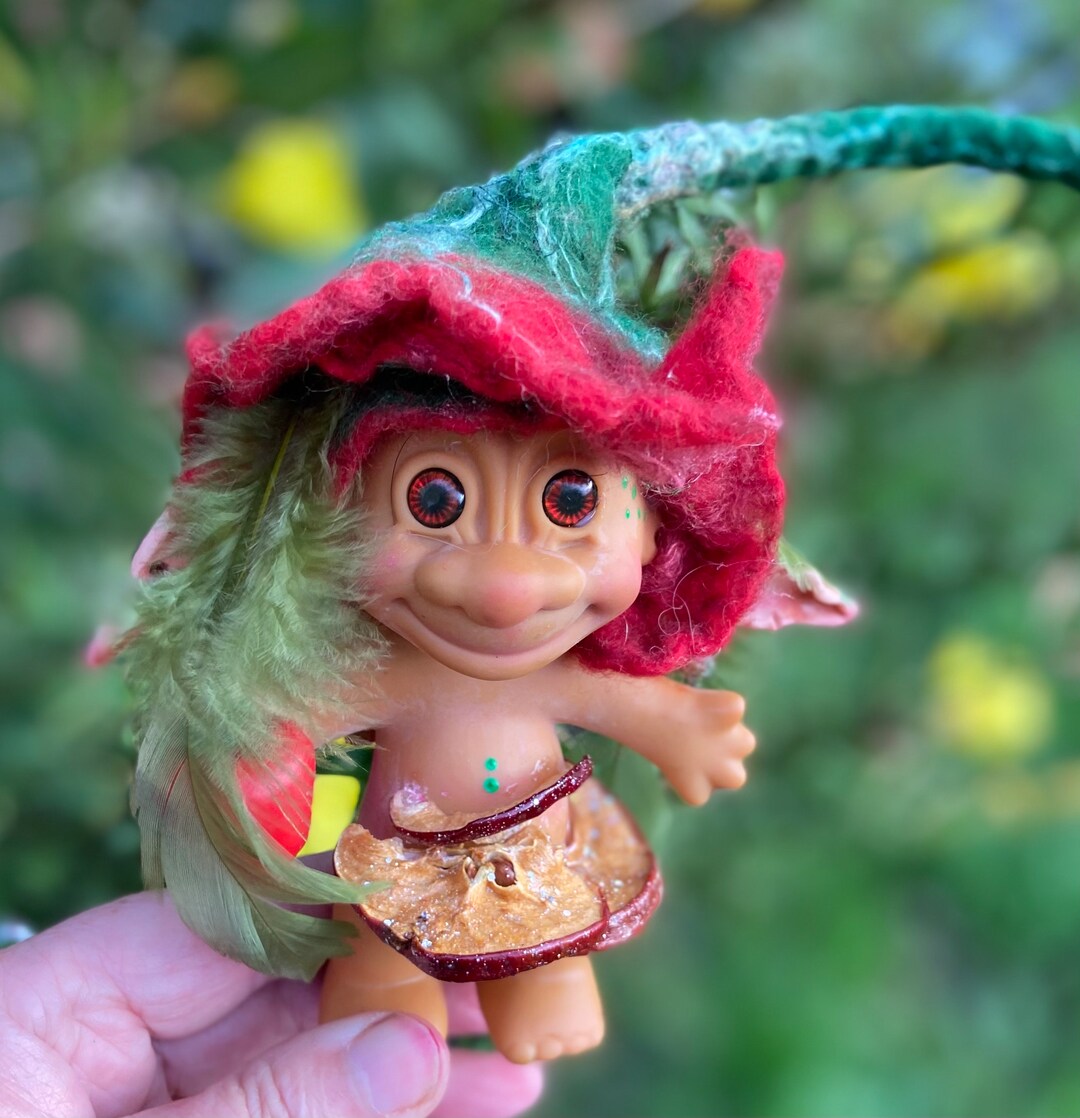 Apple Jack Customised Vintage Troll Doll - Etsy