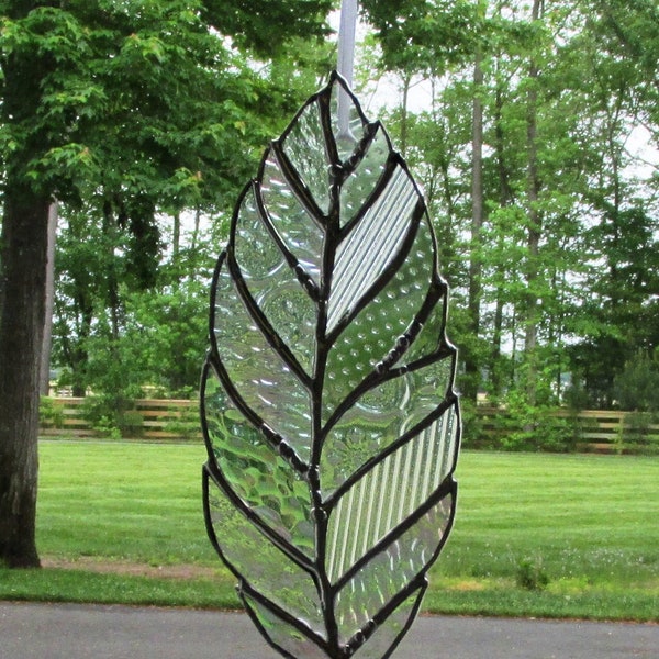 Glass Feather - Etsy