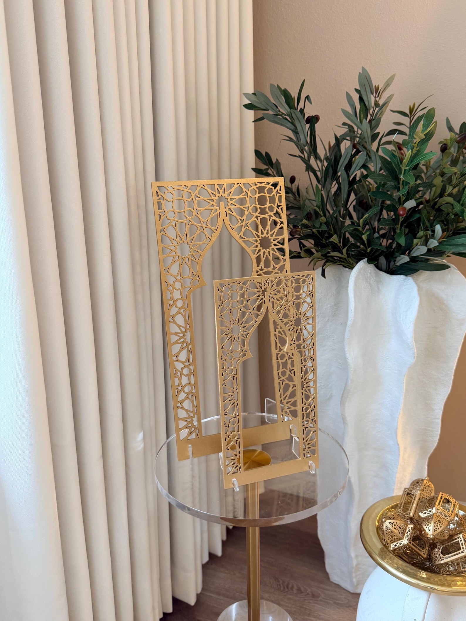 Wooden Islamic Mehrab /2 Pcs - Etsy