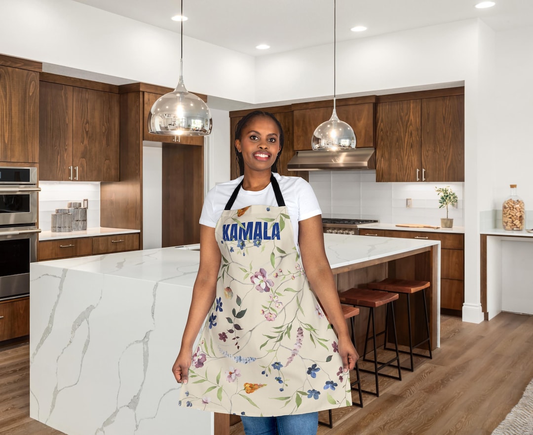 Wildflower Apron for Kamala Harris Supporter, Election Night Watch ...