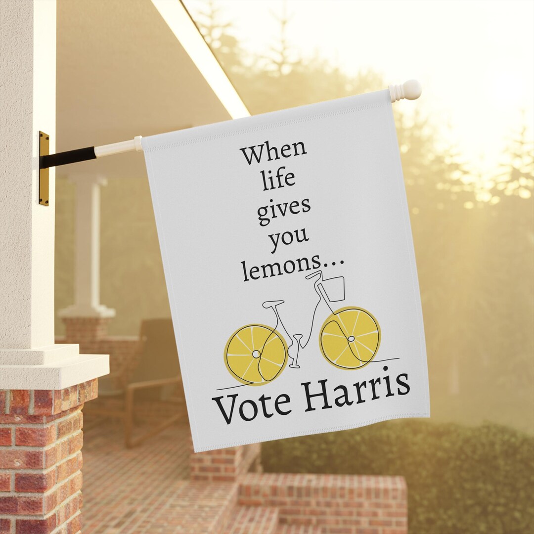 Humorous Kamala Harris Garden Flag Yard Sign Vote for a Better Future ...