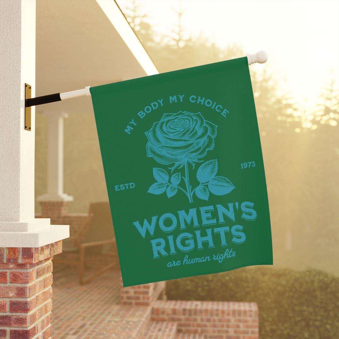 Womens Rights Yard Sign, My Body My Choice Garden & House Banner ...
