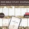 Reading Journal Bundle, 2025 Reading Planner Printable,reading Tracker ...