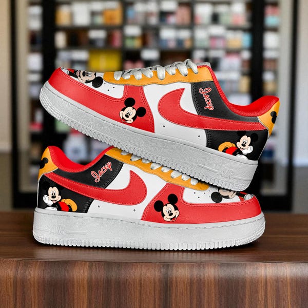 Mickey Mouse Shoes - Etsy