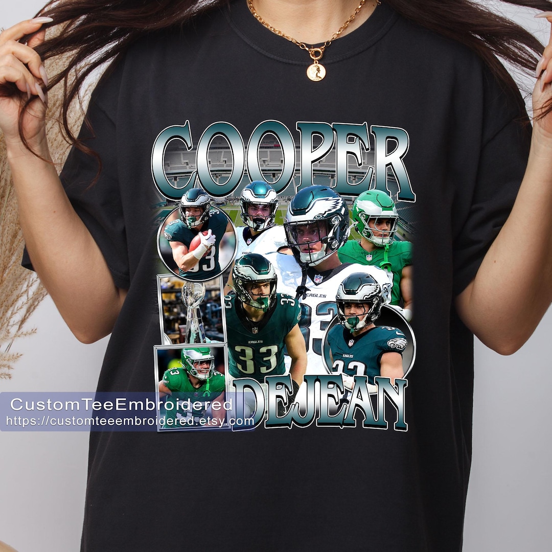 Cooper Dejean Shirt Cooper Dejean Football T Shirt Vintage Design 90s ...