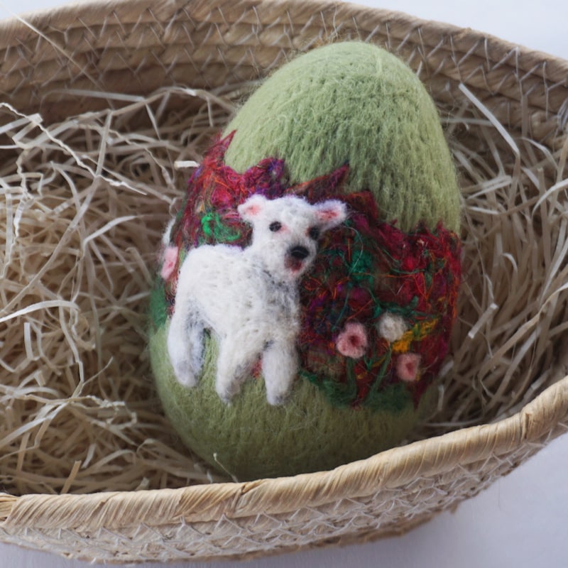 Needle Felted Easter - Etsy