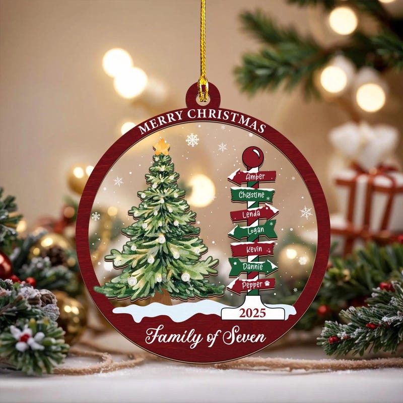 Customer Family Ornaments - Etsy