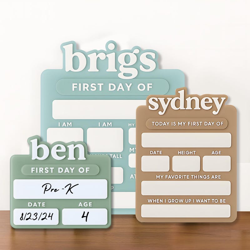 Acrylic Sign for School - Etsy