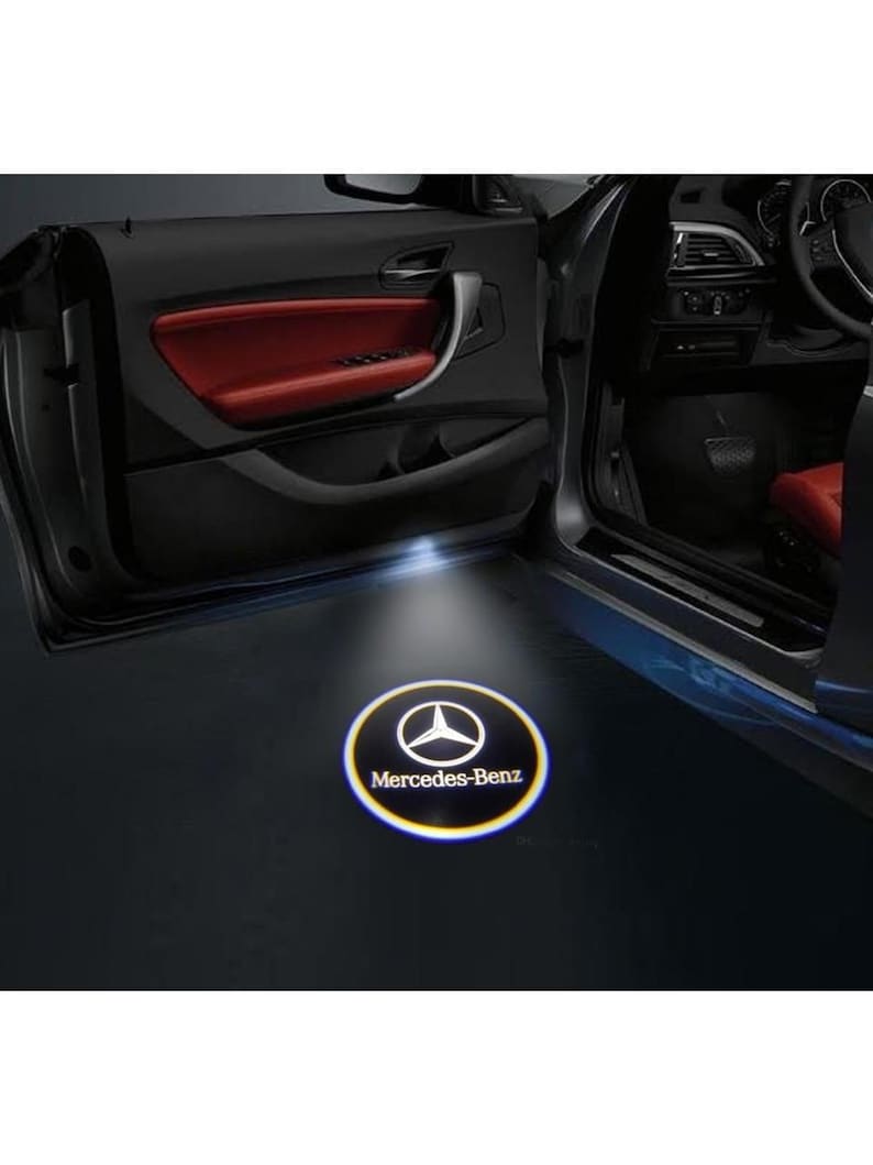 Car Door Logo LED Light Projector for All Mercedes-benz Models - Etsy
