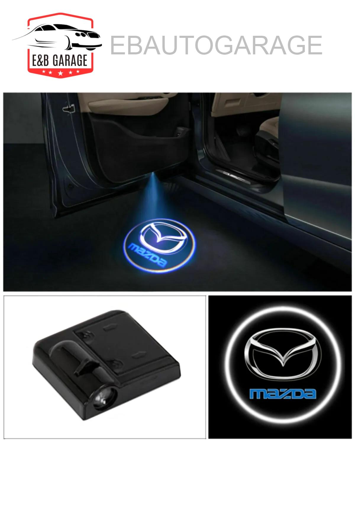 Car LED Door Light Projectors Logo Puddle Courtesy for All Mazda - Etsy