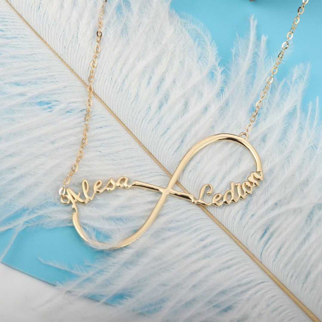 The Infinite Name Necklace Symbolizes Endless Possibilities to ...