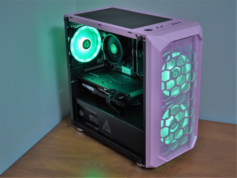 NEW Custom Pink Gaming PC!! Plug and Play, Windows 11, RGB!! - Etsy