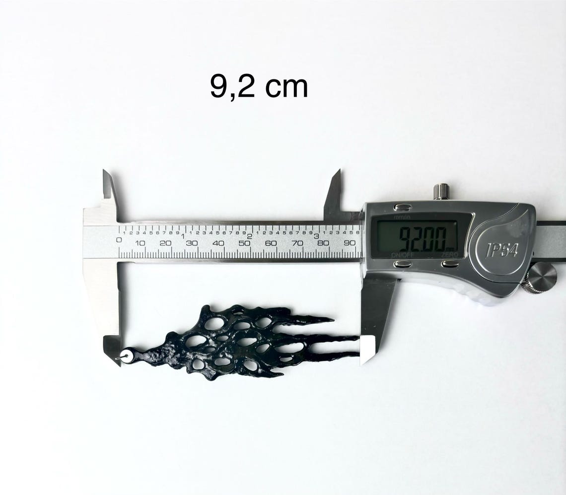 Gothic Drip Earrings 3D Printed Black Earrings With Web-like Structure ...