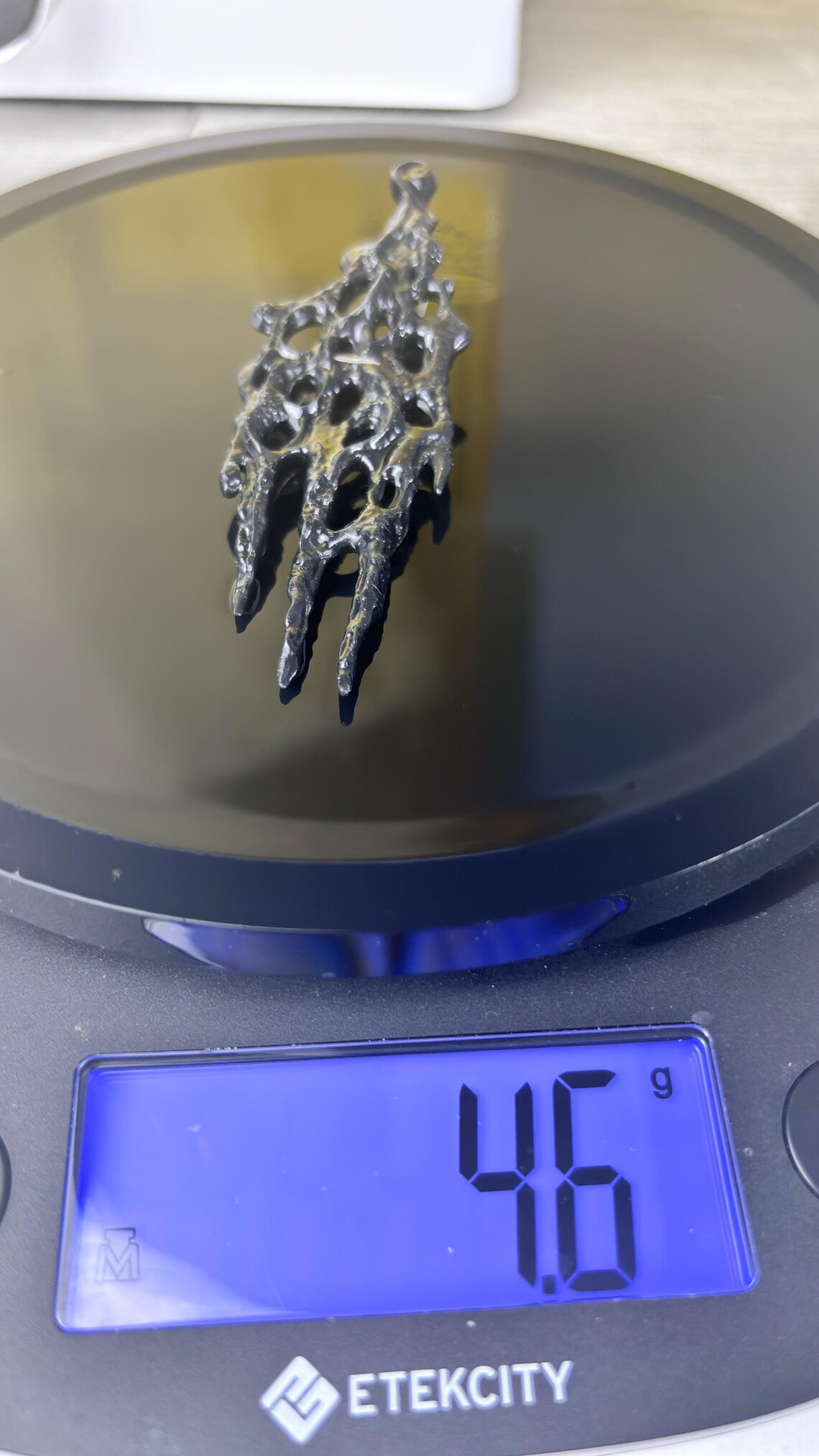 Gothic Drip Earrings 3D Printed Black Earrings With Web-like Structure ...