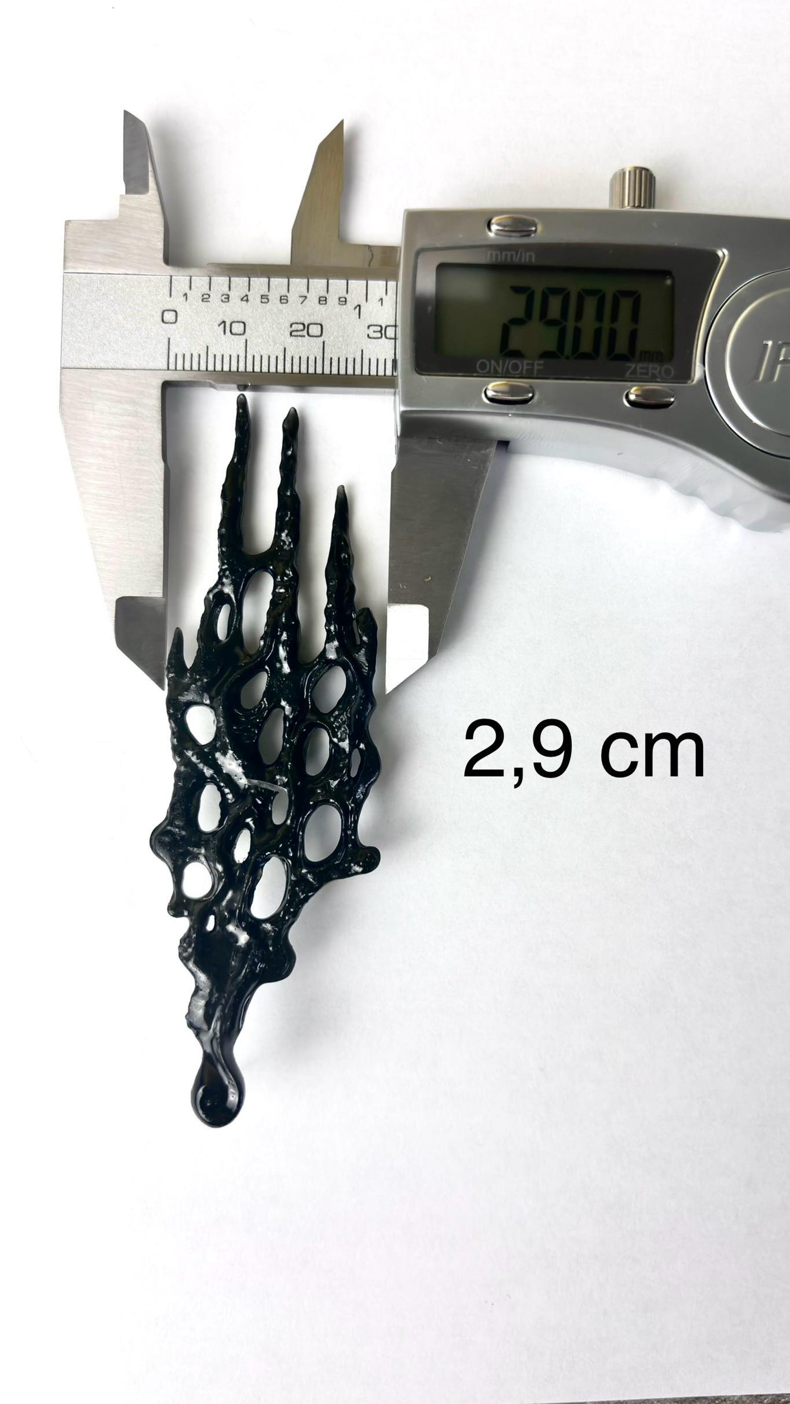 Gothic Drip Earrings 3D Printed Black Earrings With Web-like Structure ...