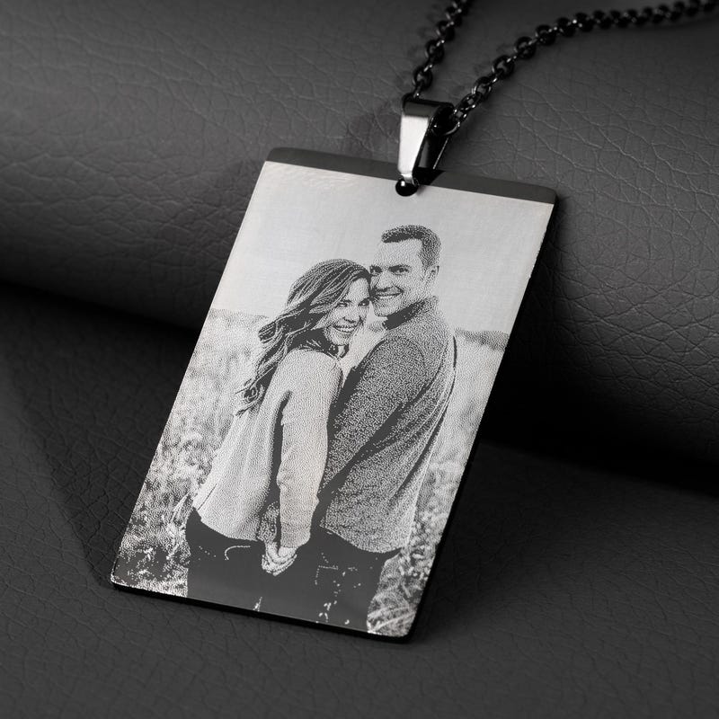 Personalized Photo Necklace - Etsy
