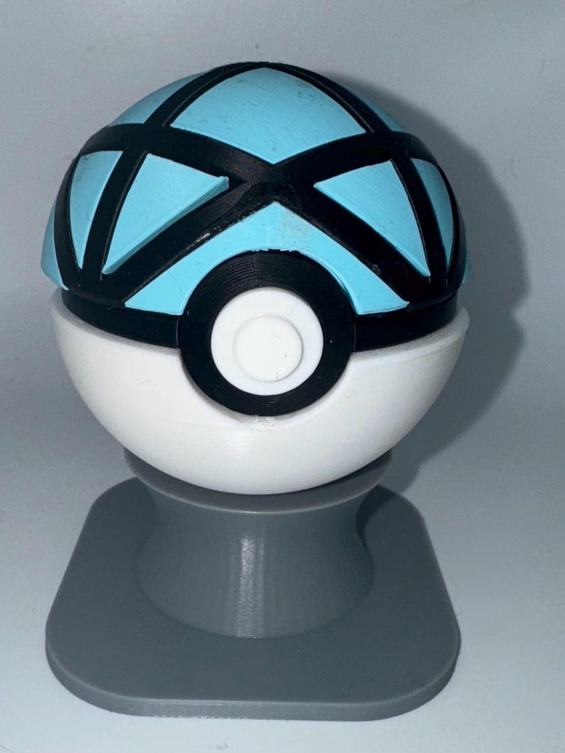 Net Ball – 3D Printed Pokémon Display Model / Collector’s Poké Ball - Etsy