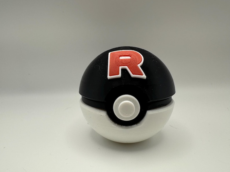 Team Rocket Ball - Inspired Pokéball - Etsy