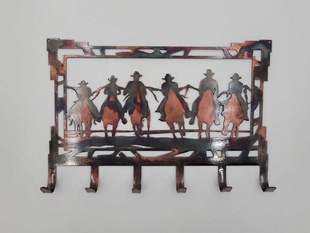 Cowboy Key Rack - Etsy