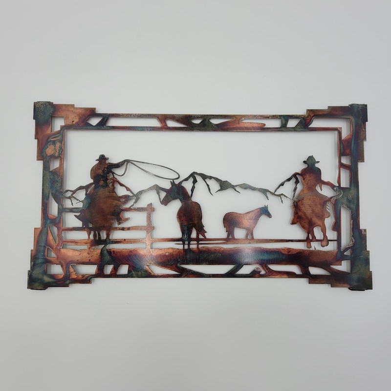 Western Metal Decor - Etsy