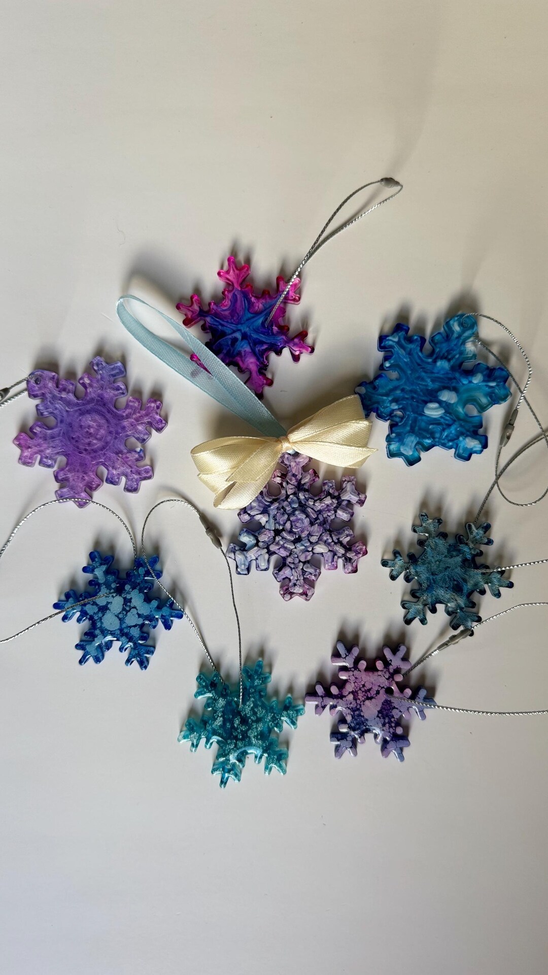 Handmade Christmas Tree Decorations Made of Epoxy Resin Epoxy Resin ...