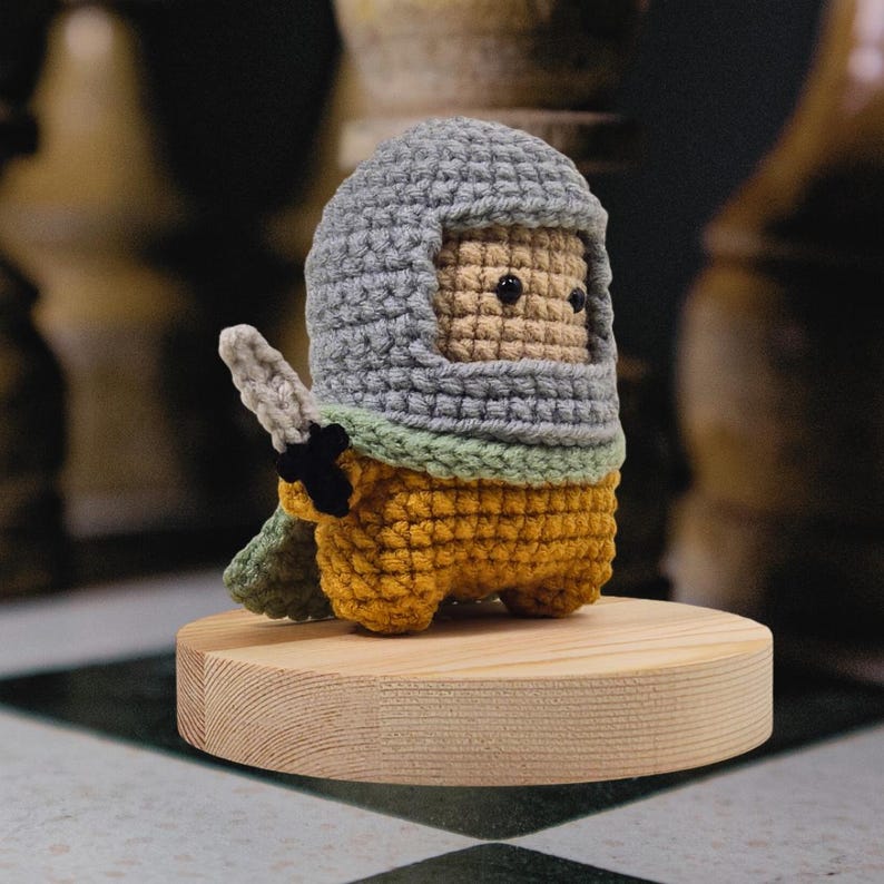 Digital Download Crochet Knight Pattern - Etsy
