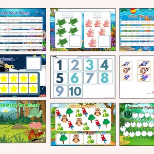 6 Themed Busy Book Bundle 1 for Kids With MRR ready to Use, Editable in ...