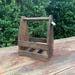 Wood Beer Tote With Bottle Opener / Wood Coke Caddy / Rustic Six Pack ...