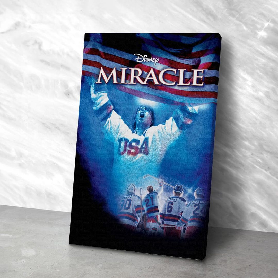 Miracle Movie Poster, Wrapped Frame Canvas Poster, Wall Art, Home Decor, Great Gift - Etsy