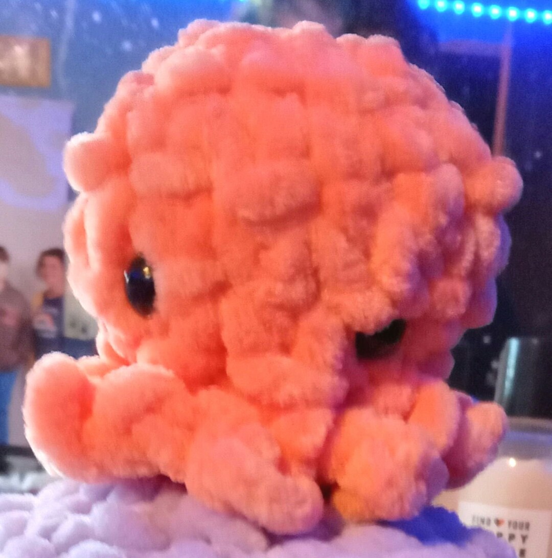 Mini Octo Handmade Crochet Amigurumi Kawaii Sea Creature Cute Small ...