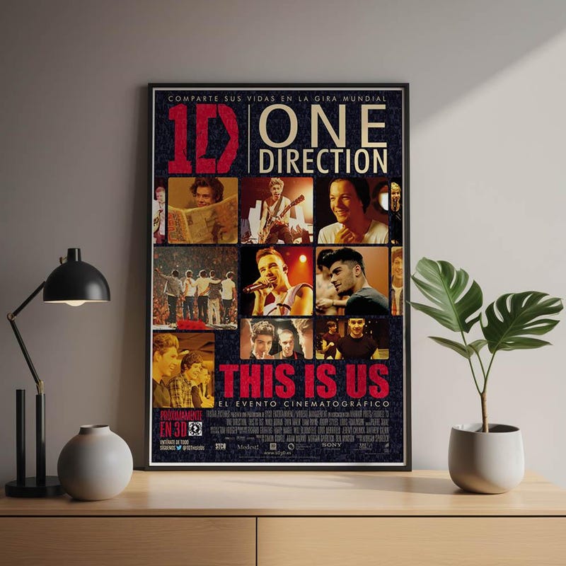 One direction poster - Etsy México