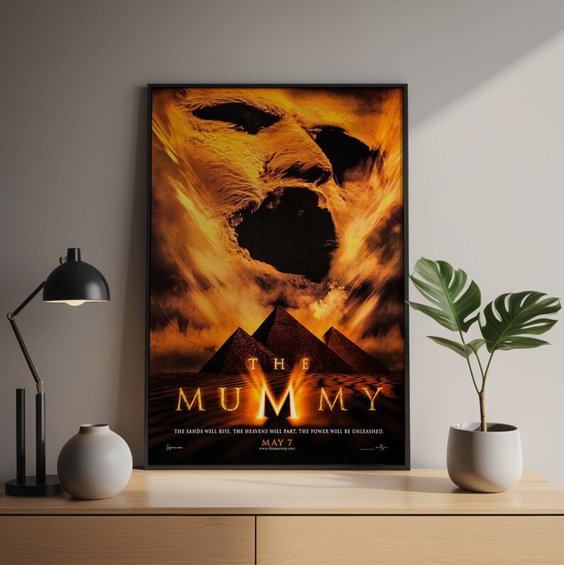 The Mummy Movie Poster Brendan Fraser, Rachel Weisz Printed on HD ...