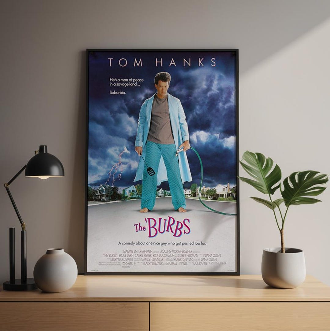 The Burbs Movie Poster Printed on HD Waterproof Canvas No Frame ...