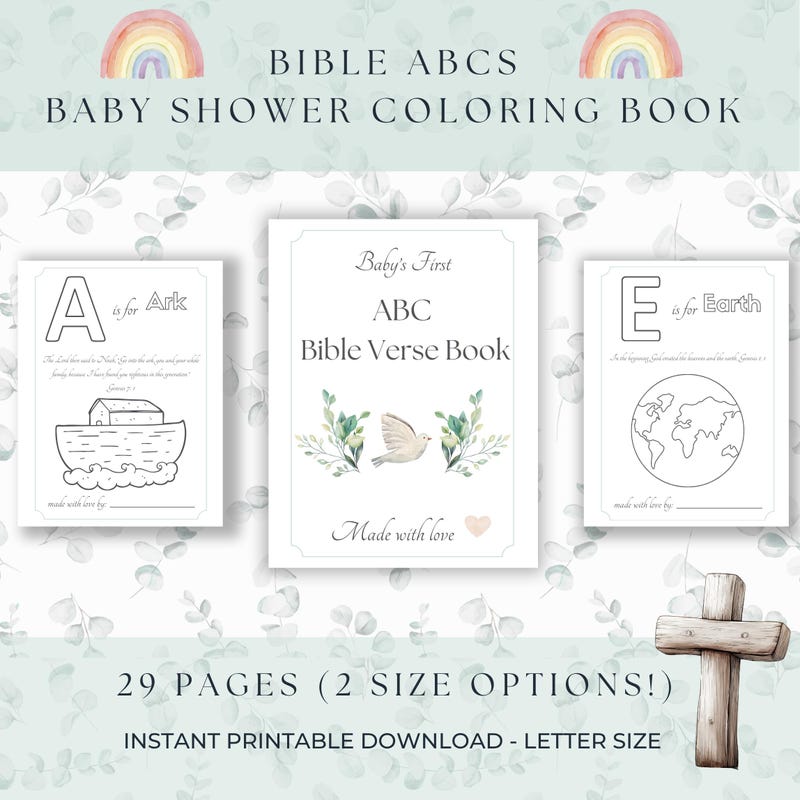 Baby Abc Bible - Etsy
