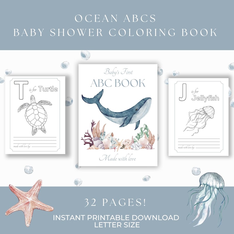 Ocean Theme Baby Favors - Etsy