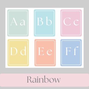 My First Alphabet Flashcards - Etsy