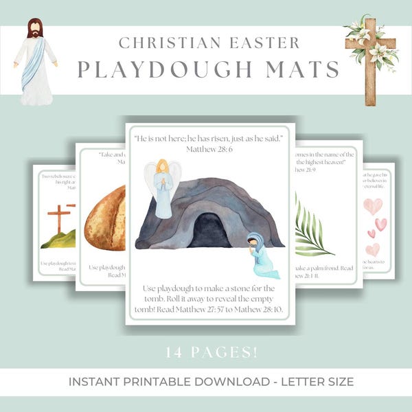 Playdough Mats - Etsy