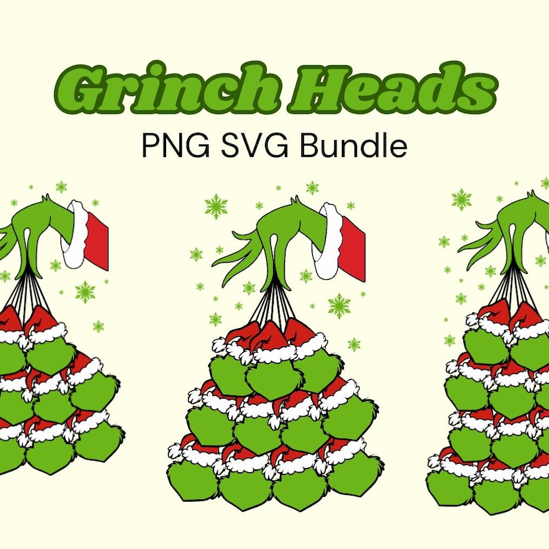 Grinch Hand Svg - Etsy