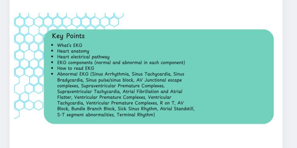 Veterinary Note, EKG Interpretation, Veterinary Technician Study Note ...