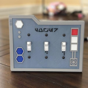 Star Wars Inspired - Control Panel - Light Switch Cover Plate - Etsy