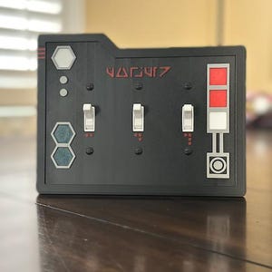 Star Wars Inspired - Control Panel - Light Switch Cover Plate - Etsy