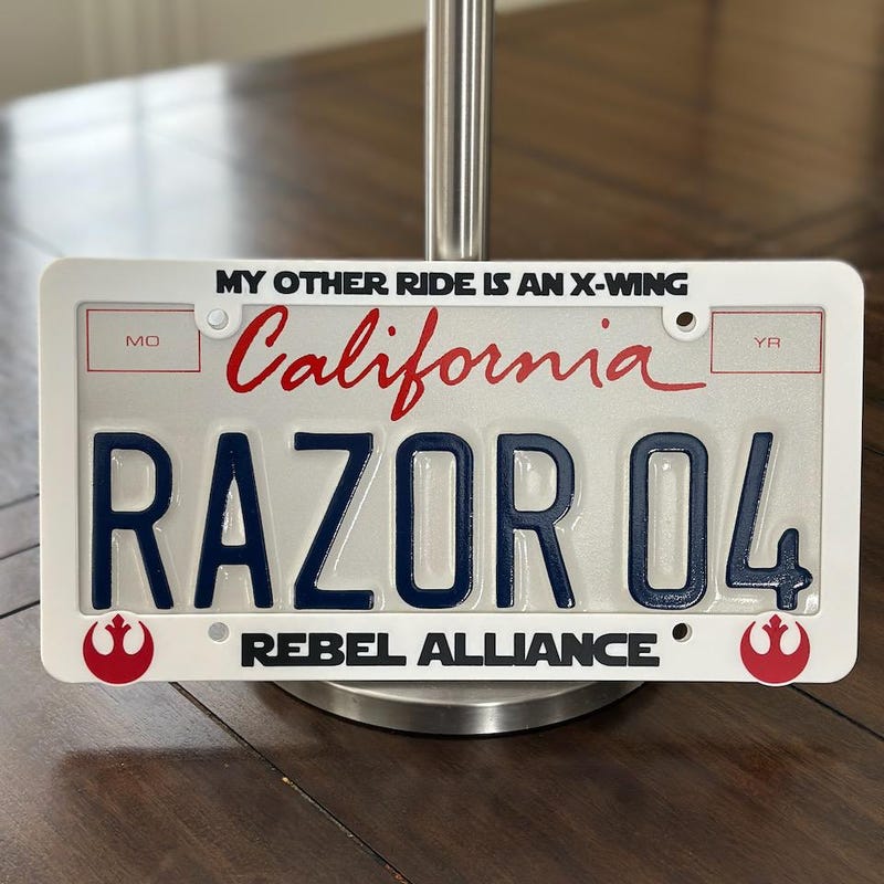 License Plate Star - Etsy