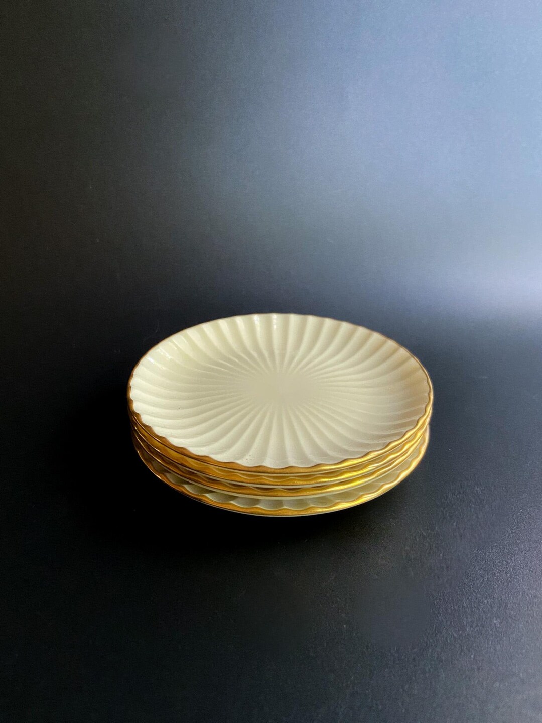 Vintage Lenox Hampton Collection Coasters Cream Porcelain Fluted With ...