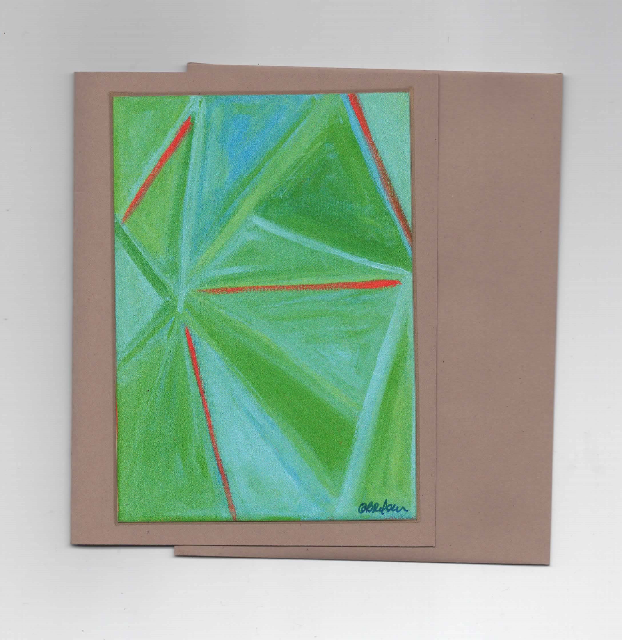 Set of Six Note Cards, Original Art Stationery Set - Etsy