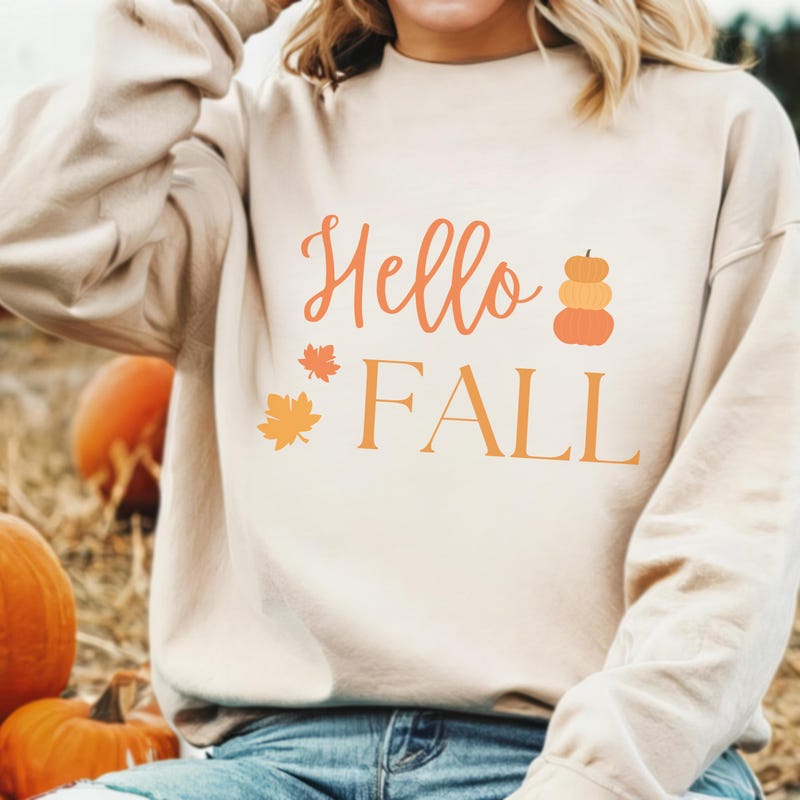 Fall Sweatshirt - Etsy