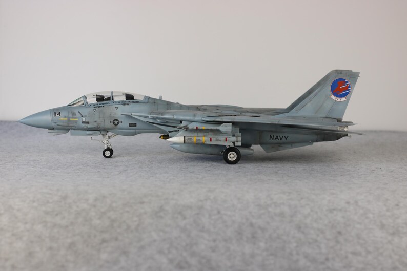 In Stock 1/32 F-14 Tomcat Model | Top Gun Movie Livery | Hand-painted ...